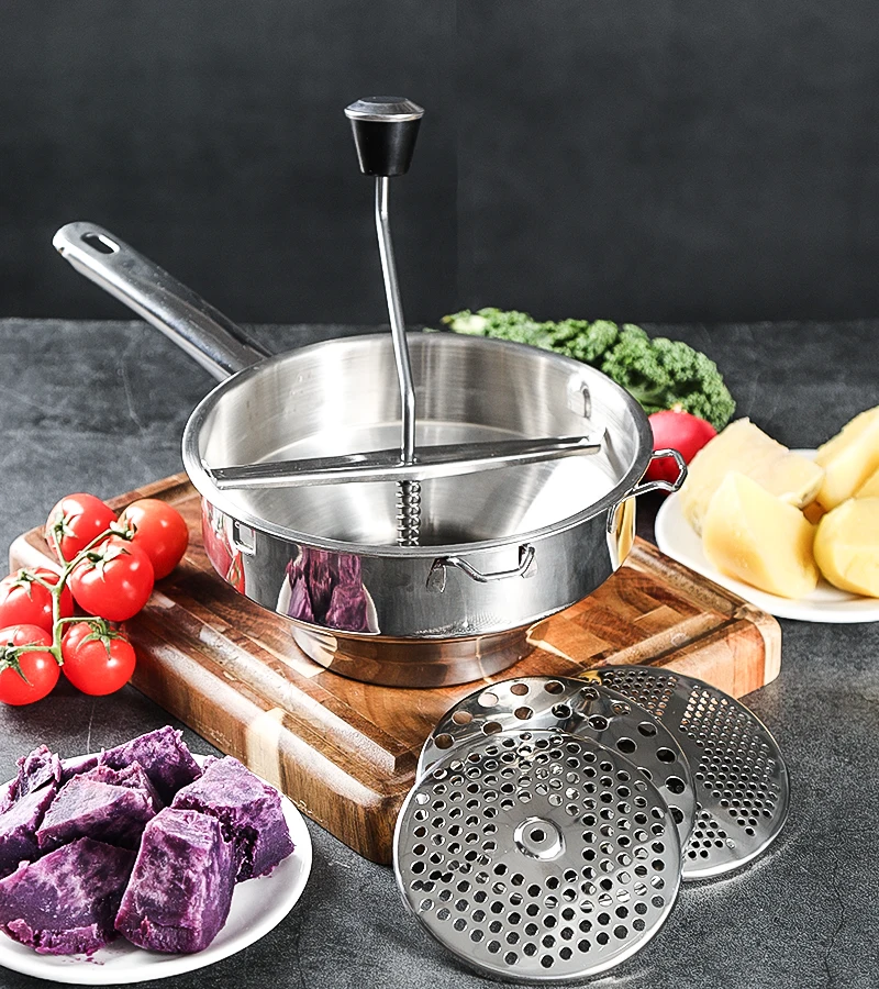 Fruit & Vegetable Tools Potato Masher Potato Stainless Steel Grinder ...