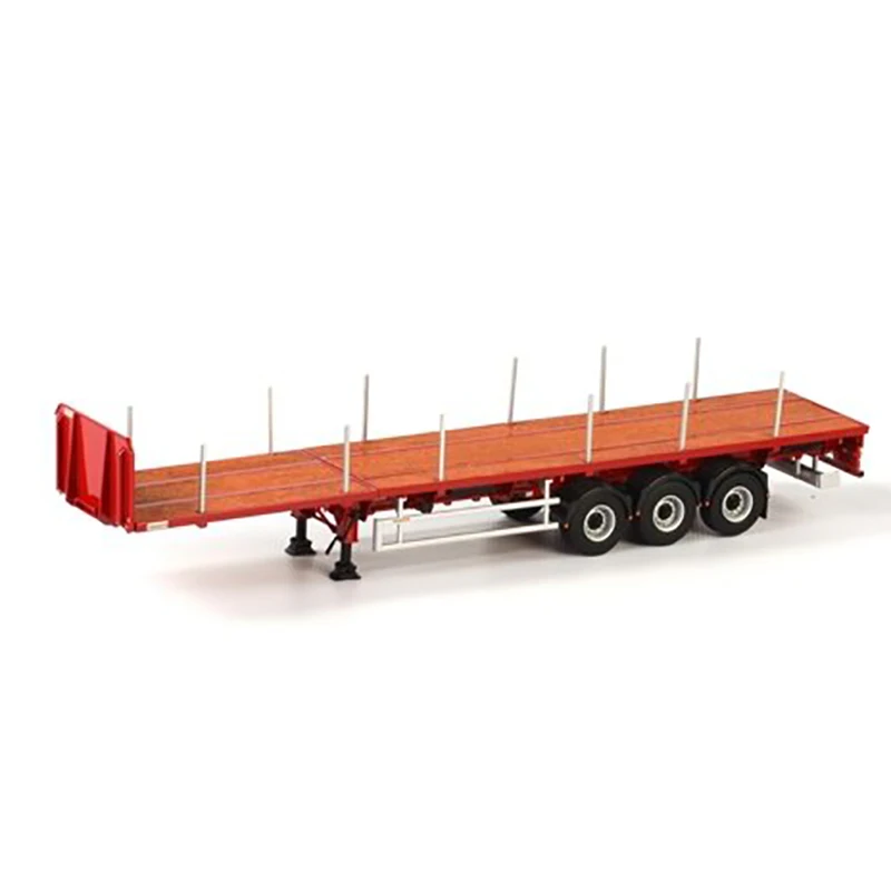 Wsi 1:50 Scale 3 axis Flatbed Trailer Model Transporter Pallet Truck ...