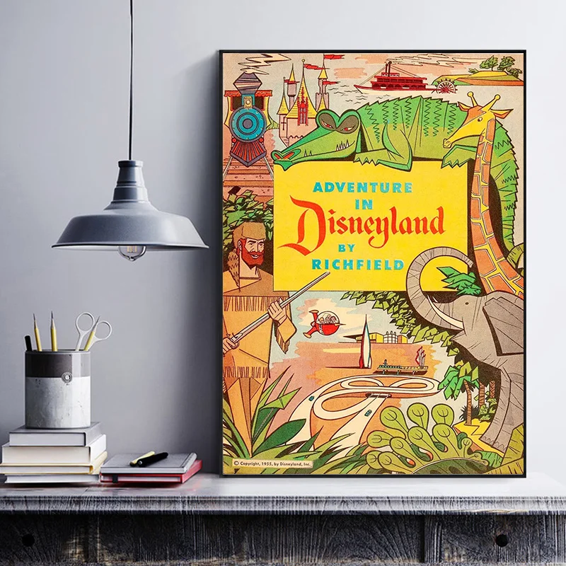 Adventureland Disneyland Poster