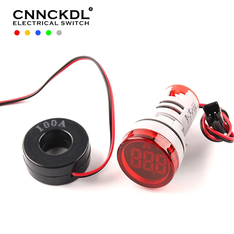 22MM-0-100A-Digital-Ammeter-Current-Meter-Voltage-Meters-Indicator ...