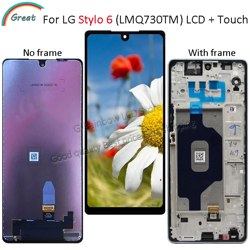 For-LG-Stylo-6-LCD-Display-Touch-Panel-Screen-Digitizer-Assembly-For-LG ...