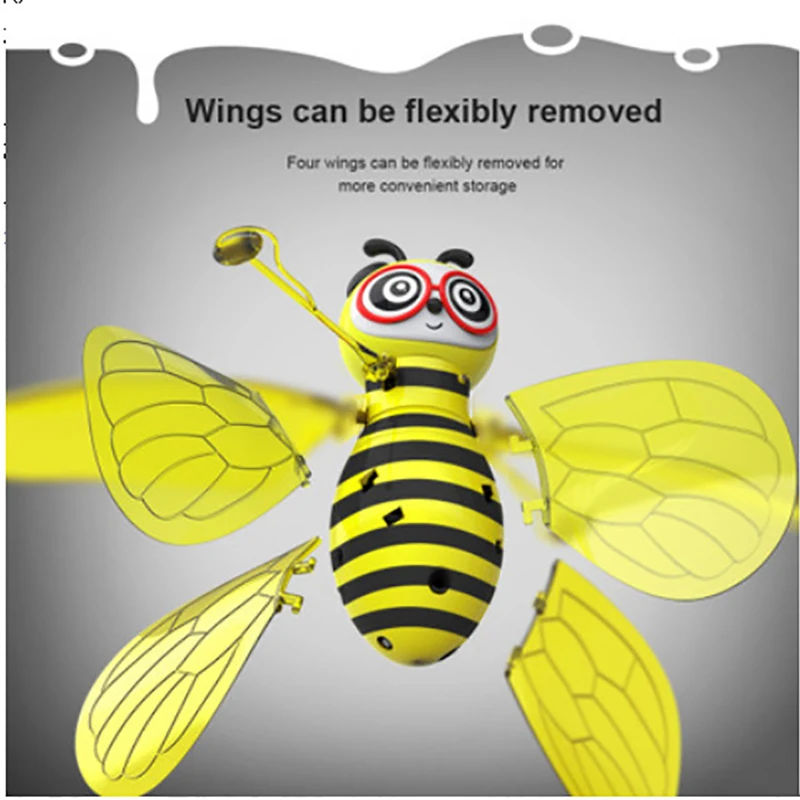 FTL™ Drop Resistant Light Up Flying Fairy Bee Drone - FunToyLab
