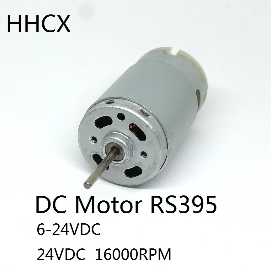 1PCS RS395 Micro DC Motor 395 Carbon Brush 12-24VDC 8000/16000RPM High ...
