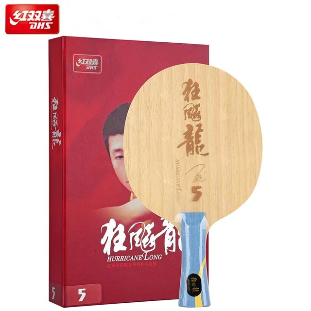 DHS Hurricane Ma Long 5 / Long 5x Original Arylate Carbon ALC Racket ...