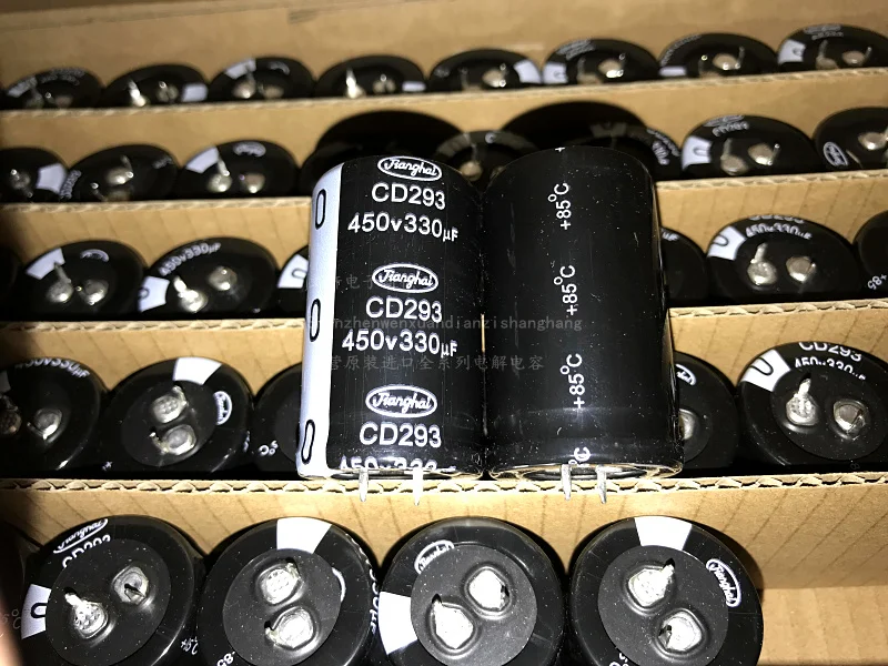 1pcs/2pcs 450V330UF 30X50 Jianghai CD293 aluminum electrolytic ...