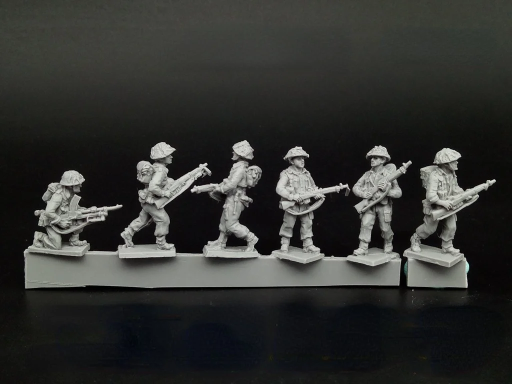 1/72 Scale Die-cast Resin Diy Model Assembly Kit Wwii British Infantry ...