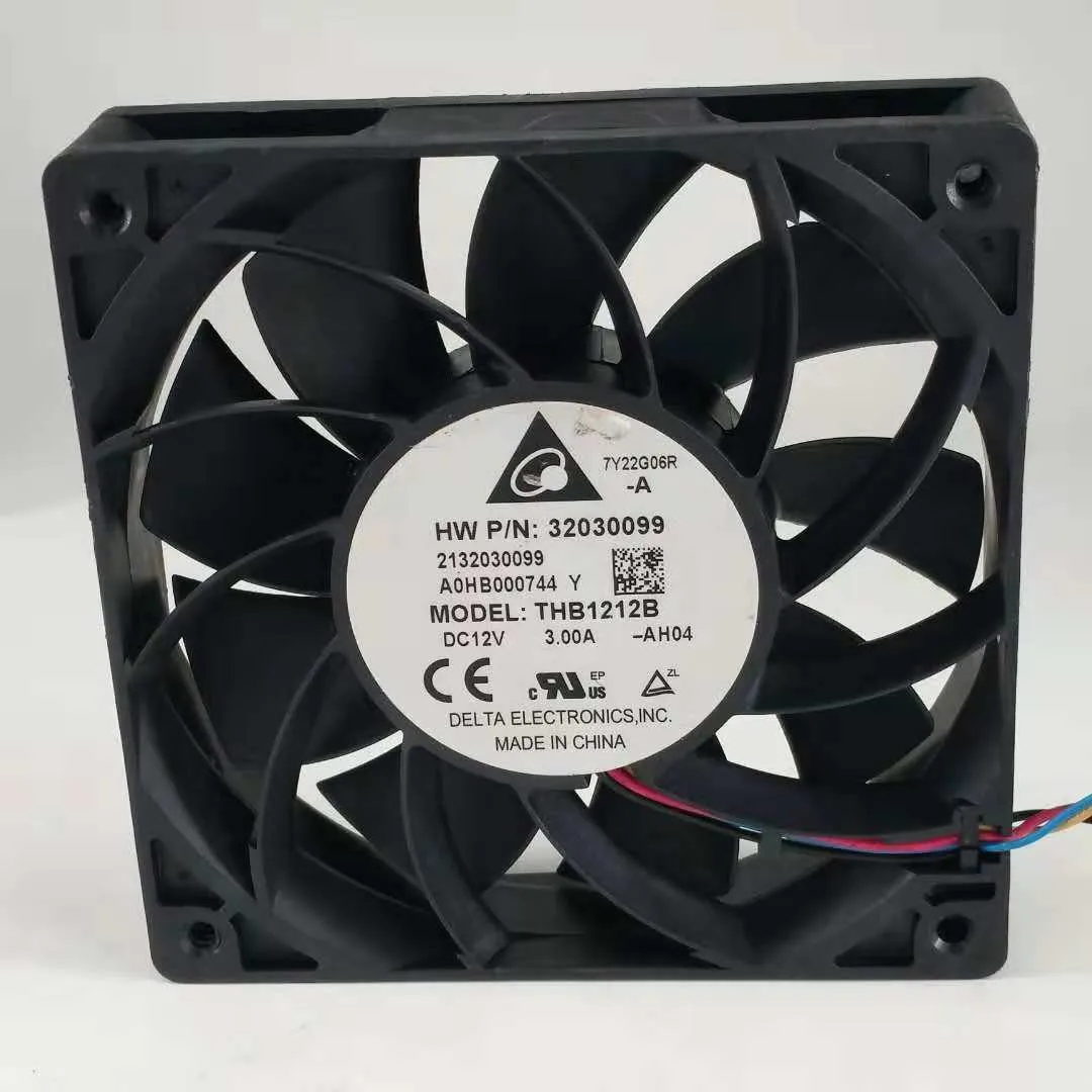 Delta 12cm 12025 12V 3A ultra-thin violent large air volume and high ...