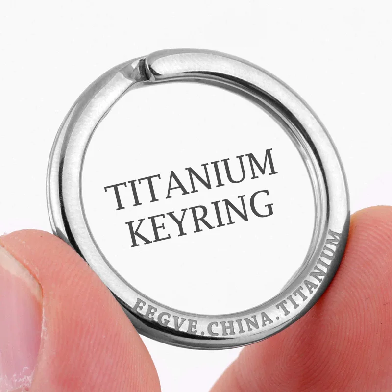 Titanium Brass Zirconium Stainless Steel Material Key Rings Luxury Car ...