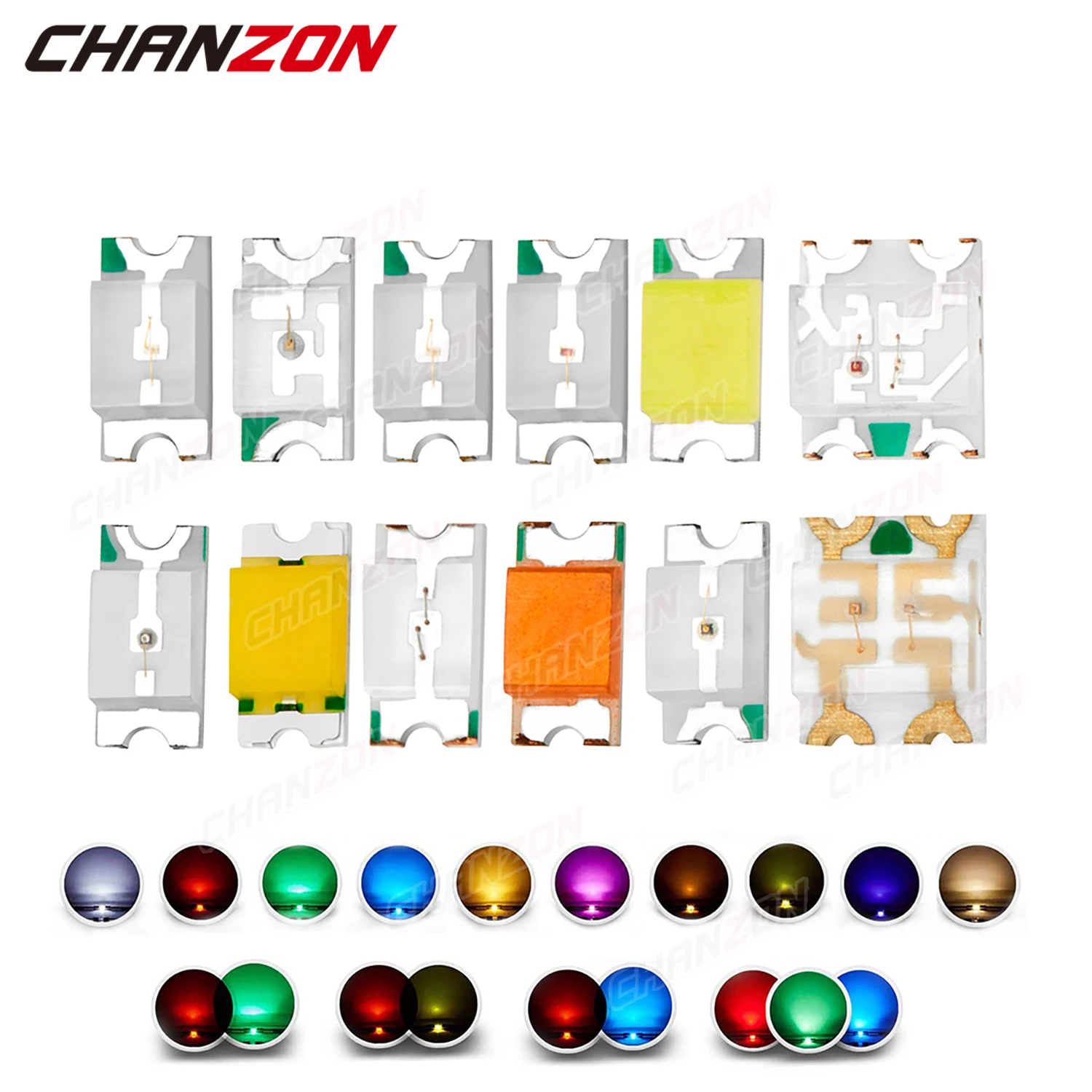 1206-3216-SMD-LED-Diode-Chip-Warm-White-Red-Green-Blue-Yellow-Orange-UV ...