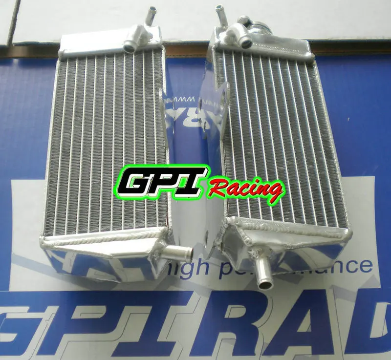 Aluminum Racing Rh&lh Radiator For Honda Cr125r Cr125 Cr 125 R 1985 ...
