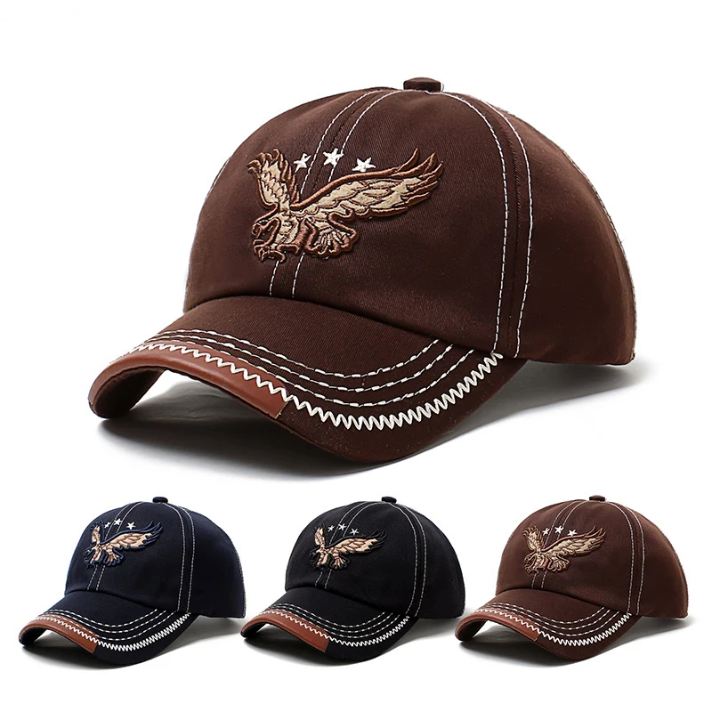 Men-s-Caps-Snapback-Eagle-Embroidery-Hat-Cap-Male-Baseball-Cap-Women-s ...