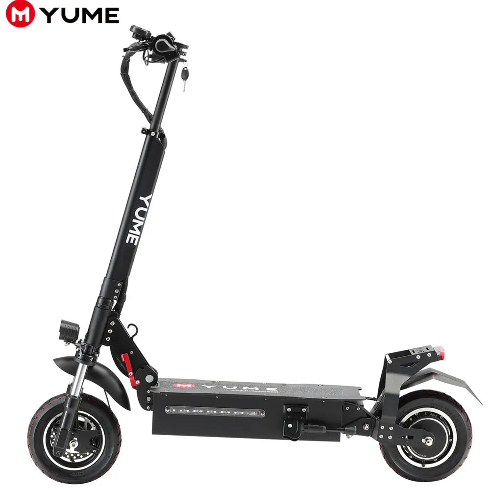 YUME patinete eléctrico plegable para adulto, Scooter con neumático ...