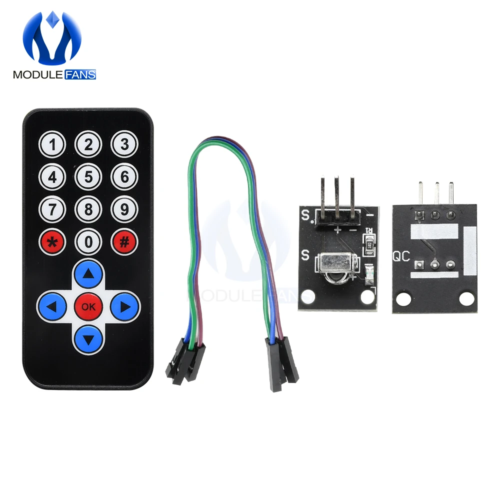 Infrared Remote Control Module Wireless Ir Receiver Module Diy Kit Hx1838 For Arduino For ...