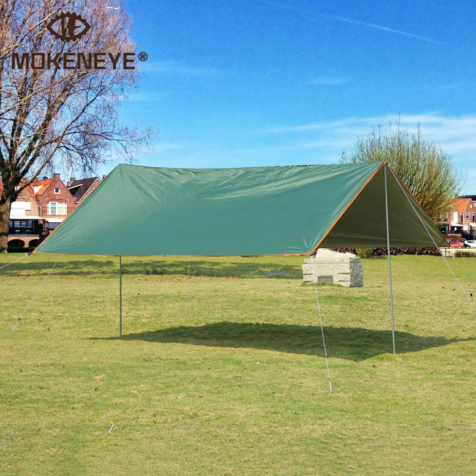 4x3m 3x3m Awning Waterproof Tarp Tent Shade Ultralight Moisture-proof ...