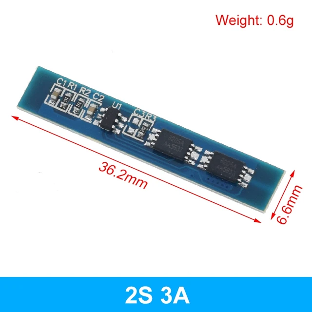 2S 3A 4A 5A 8A 10A 13A 20A 7.4V 8.4V Li-ion 18650 Lithium battery protection board / BMS board ...