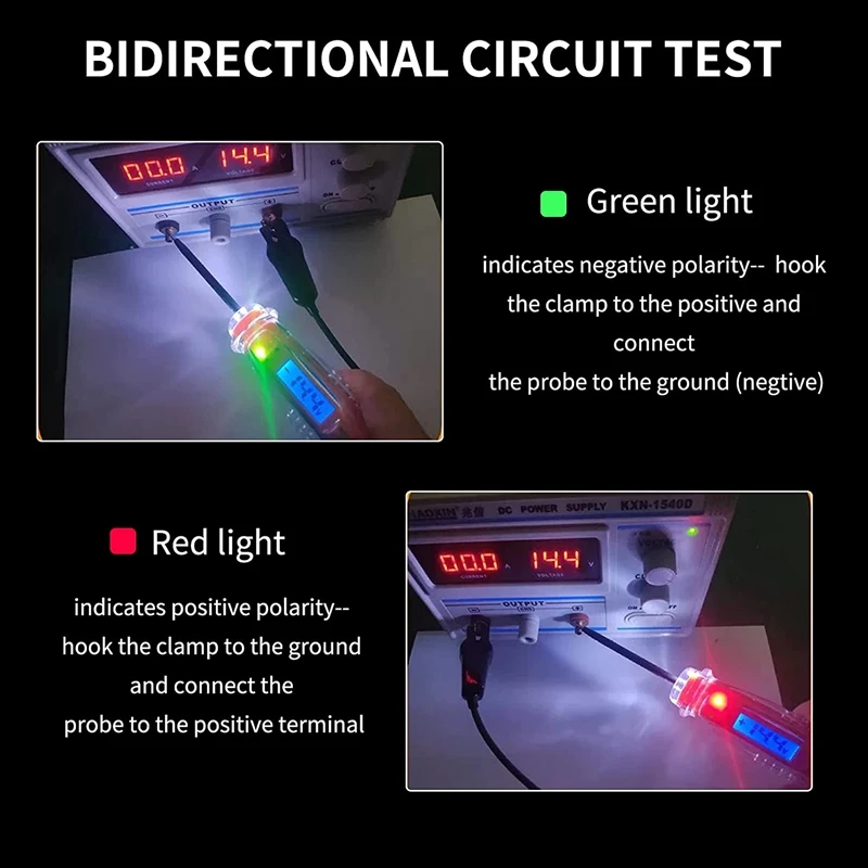 Other Parts & Accessories - 3-60V Automotive Ciruit Tester, Digital ...