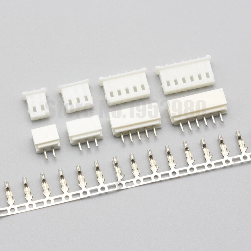 5264 5267 커넥터, 암 하우징, 수직 PCB 수 소켓, 단자, 2.5mm 피치, 2P, 3P, 4P, 5P, 6P, 7P ...