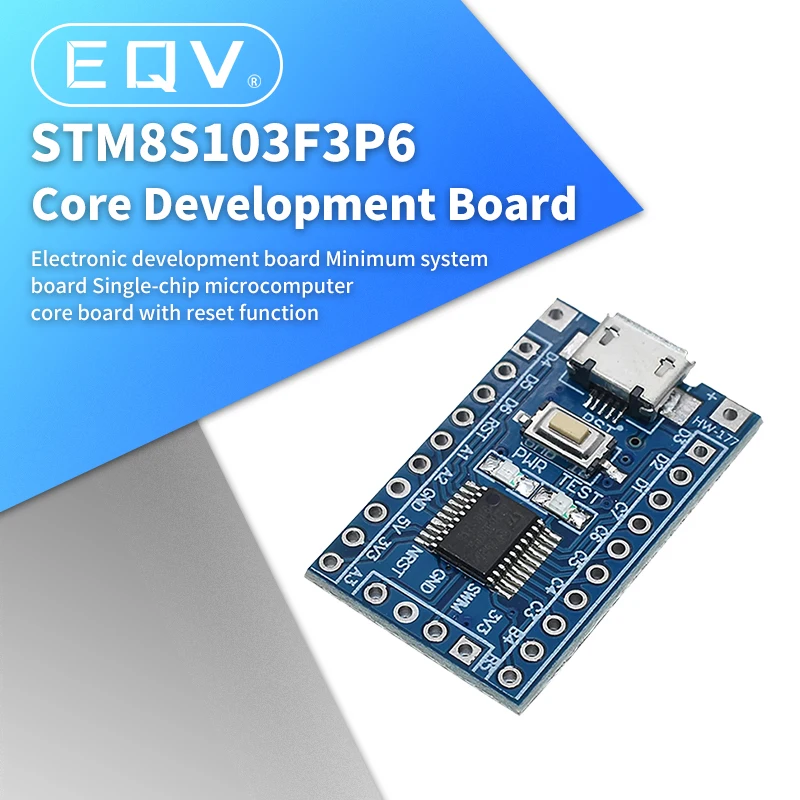 New Chip STM8S103F3P6 system board STM8S STM8 development board minimum core board|development ...
