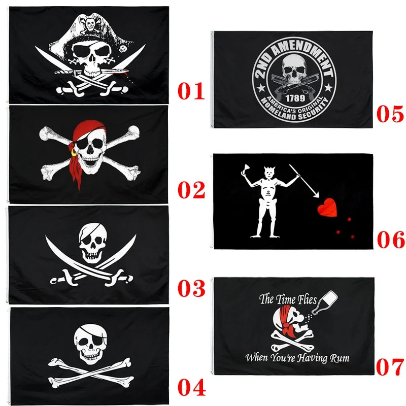 Pirates And Their Flags