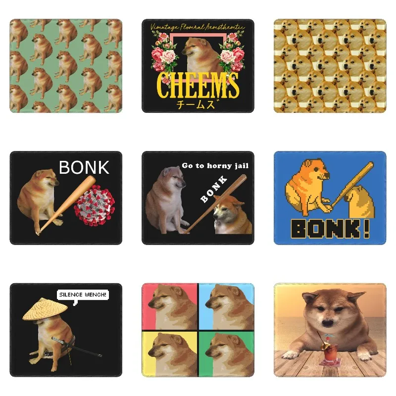 Cheems-Dog-Funny-Shiba-Inu-Dank-Meme-Mouse-Pad-Custom-Anti-Slip-Rubber ...