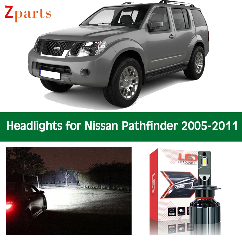 Car-LED-Headlight-For-Nissan-Pathfinder-2005-2006-2007-2008-2009-2010 ...
