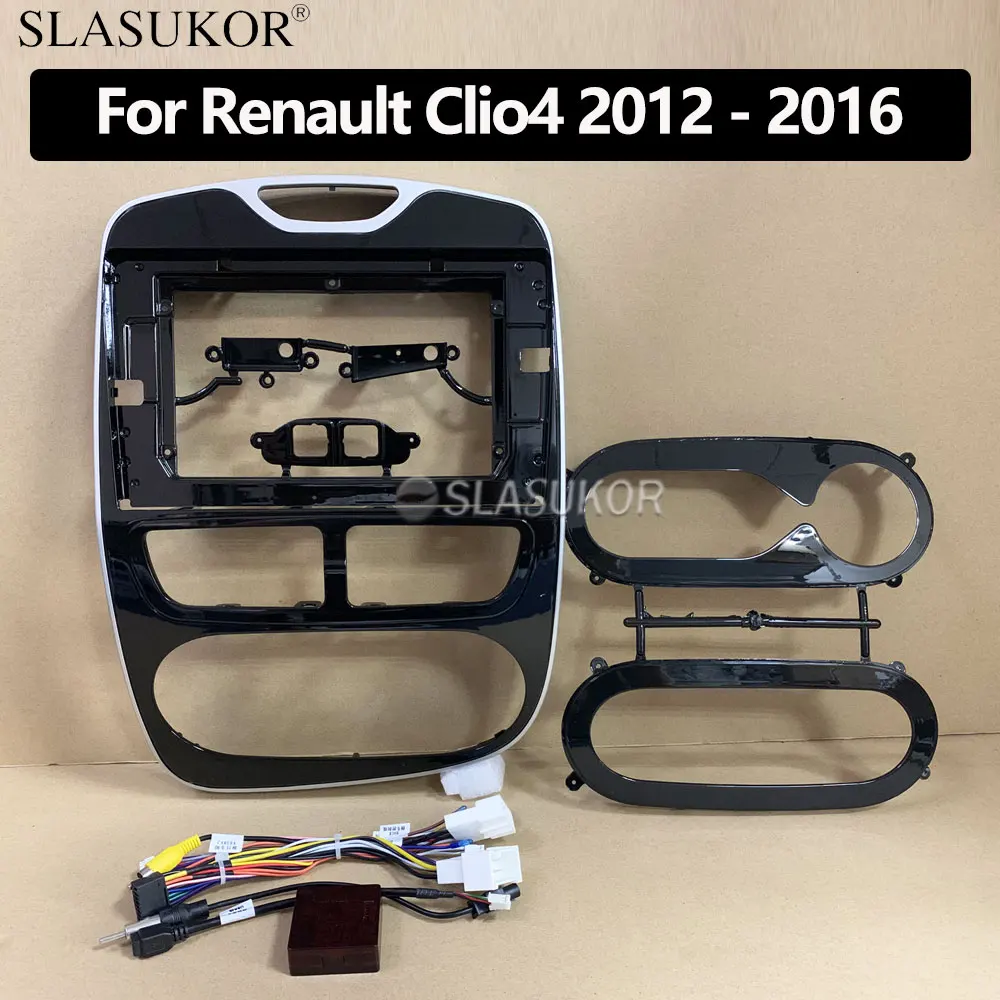 Canbus-Frame-Player-para-Renault-Clio-4-Adaptador-de-Painel-Remontagem ...