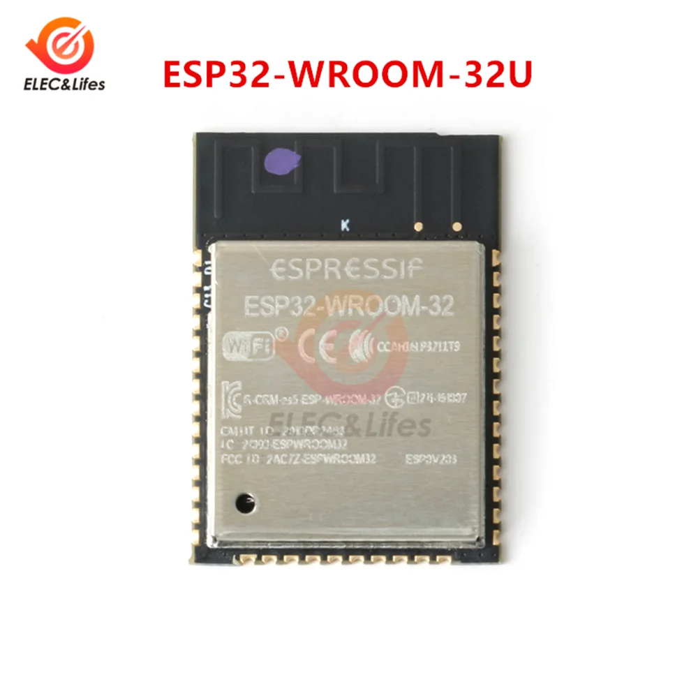 ESP32 ESP32-WROOM ESP32-WROVER модуль ESP32-WROOM-32D-32U ESP32-WROVER-I-IB-B Беспроводной ...