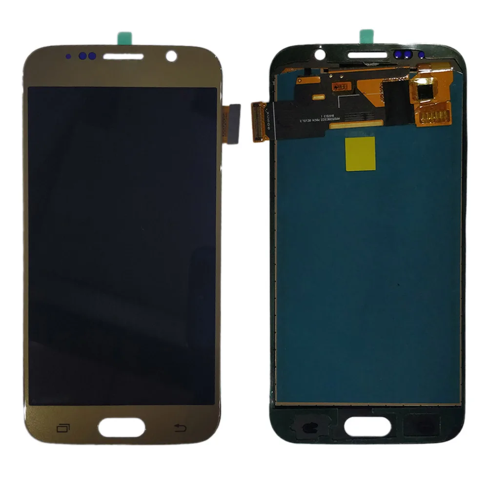Pantalla lcd táctil para SAMSUNG GALAXY S6, montaje de digitalizador ...