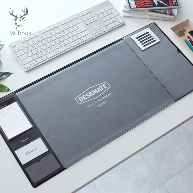Large Office Computer Desk Mat Modern Table Waterproof PVC Laptop ...