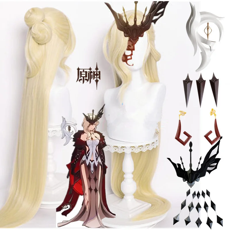 La Signora Cosplay Props Game Genshin Impact La Signora Props Cosplay ...
