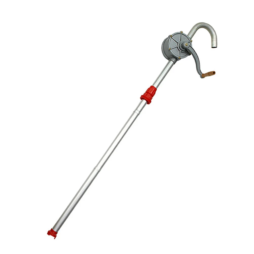 Hand Oil Pump,Hand Crank Oil Barrel Pump for Diesel Aluminium Rotary ...