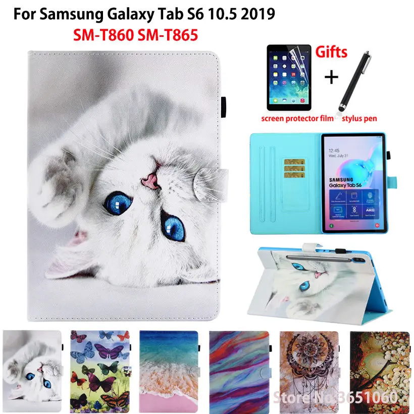 SM-T860 Case For Samsung Galaxy Tab S6 10.5 SM-T865 T860 2019 10.5 ...