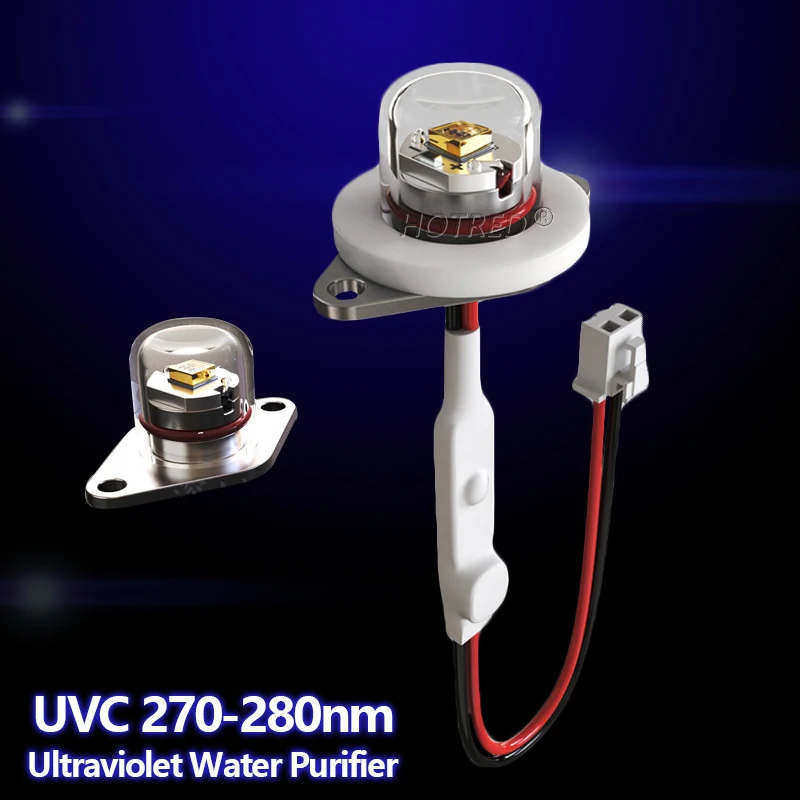 DC12V-24V-UVC-270-280NM-Ultraviolet-Water-Purifier-Sterilization-Pet ...