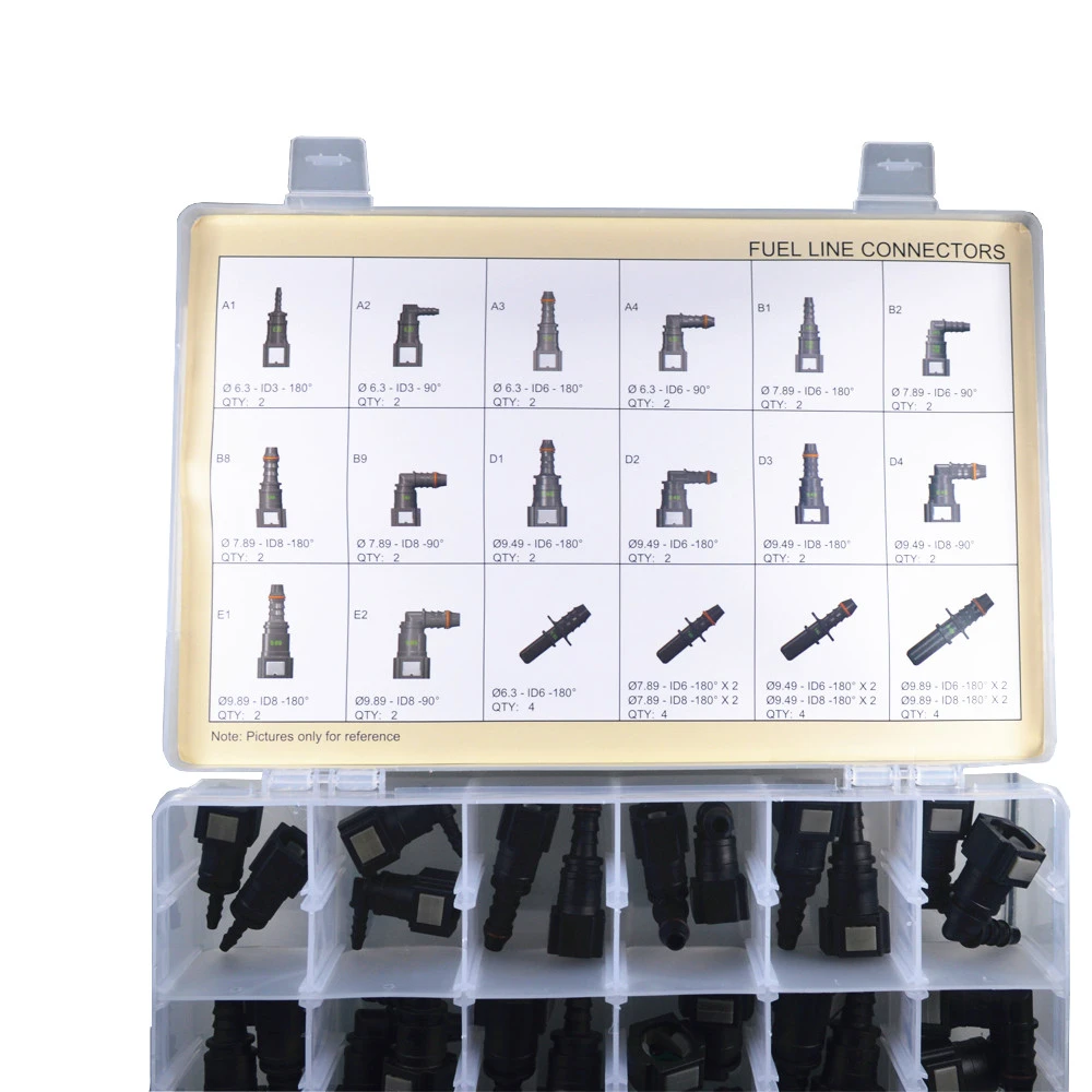Car styling Universal Fuel Line Repaire Kits Quick Connectors Hose 800 ...