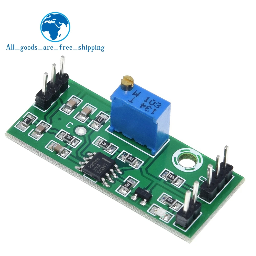 Lm393 Voltage Comparator Module Signal Waveform Adjustable High Low ...