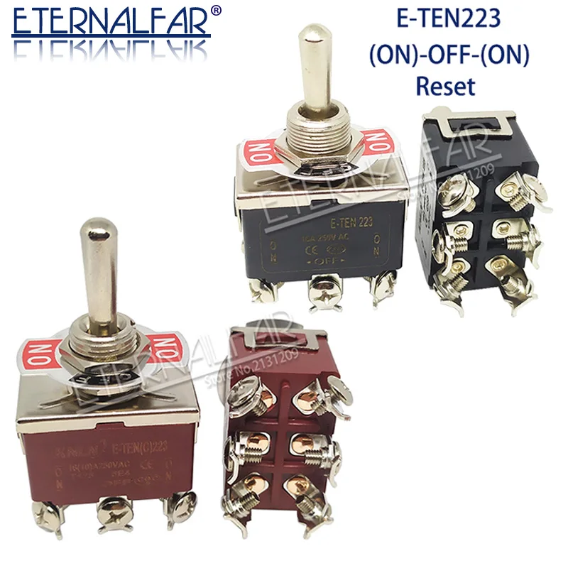 Silver Contact Toggle Switch | Dpdt Silver Toggle Switch | Dpdt Toggle ...