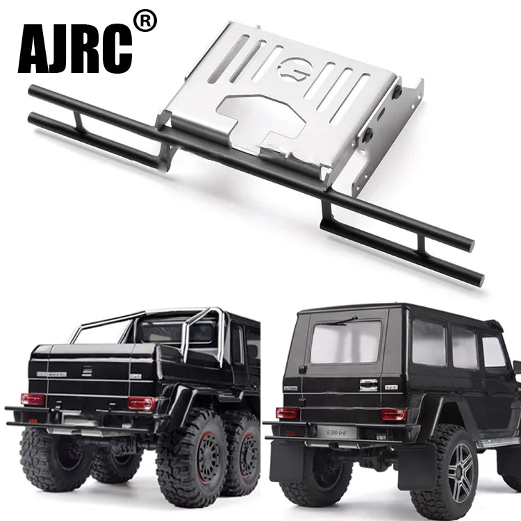 For-Traxxas-Trx4-G500-Trx-6-G63-Off-road-Rear-Bumper-Metal-Rear-Anti ...