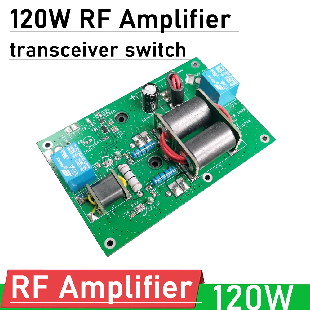 120w Linear Rf Power Amplifier Automatic Transceiver Switch Amateur Radio Shortwave Ssb Hf Am Cw ...