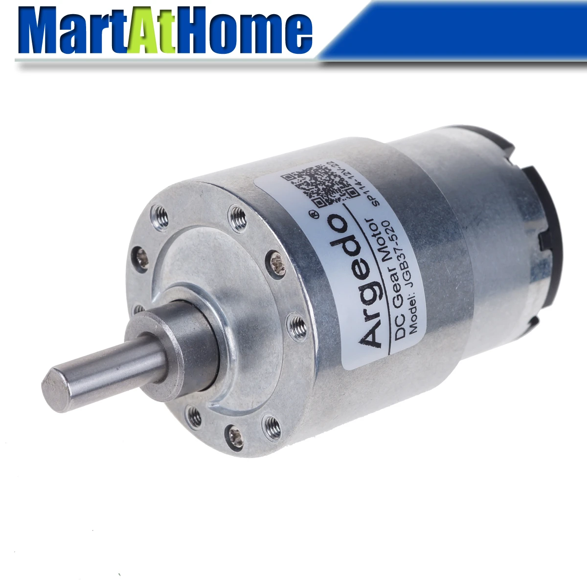High Torque Micro Dc Geared Motor With Gearbox Jgb37-520 Dc 12v 24v Max. 35kg.cm 7~960 Rpm - Dc ...