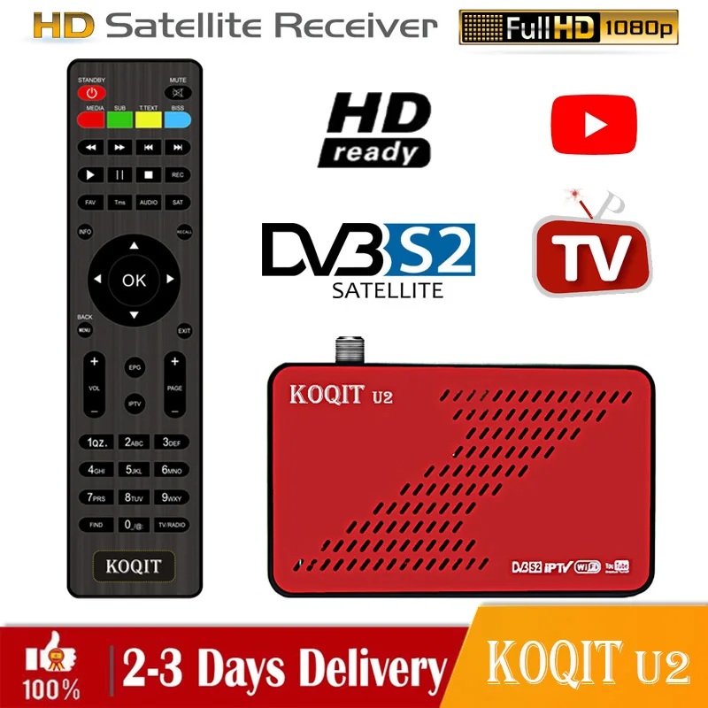 Koqit u2 h.264 dvb s2 receptor de tv por satélite localizador DVB S2 sintonizador tv internet ...