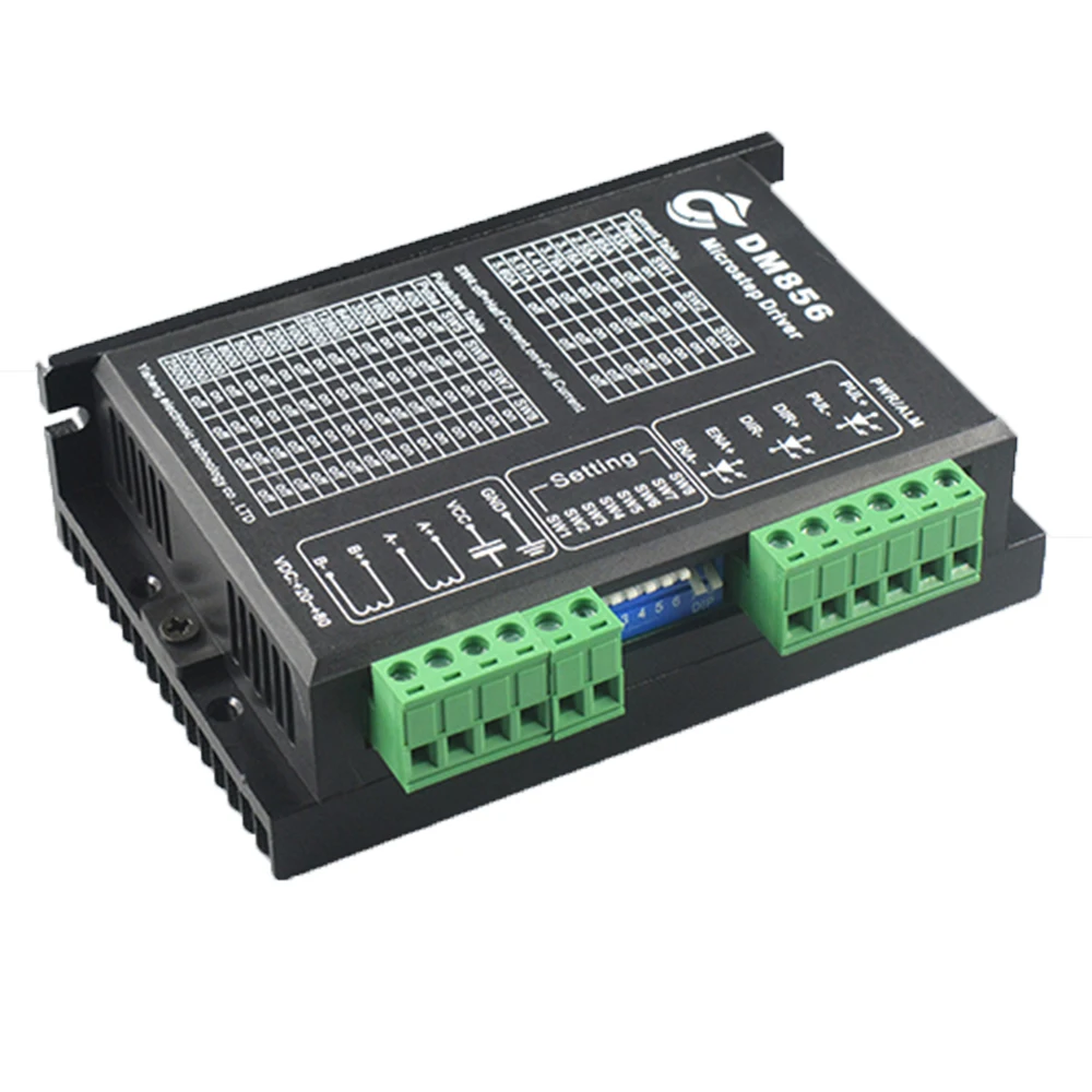 1PC DM856 32 bit DSP digital driver 86 stepper motor driver two-phase ...