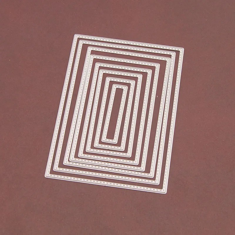 Rectangular Metal Cutting Dies For Diy Scrapbooking Crafts Basic Frame ...