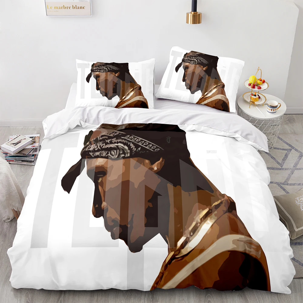 2Pac Bedding Set Single Twin Full Queen King Size Tupac Amaru Shakur ...