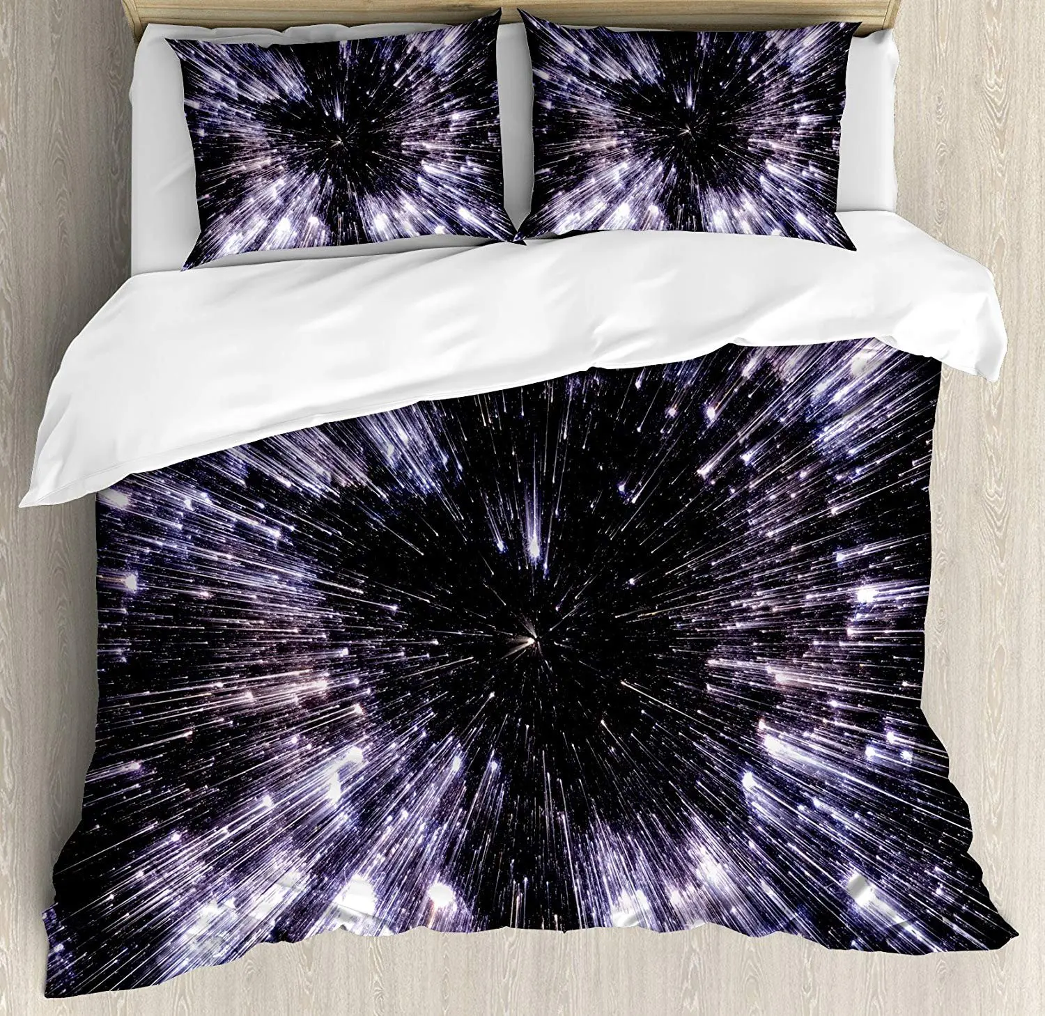 Galaxy Bedding Set Speed of Life Space Travel Fantastic Galaxy Universe ...