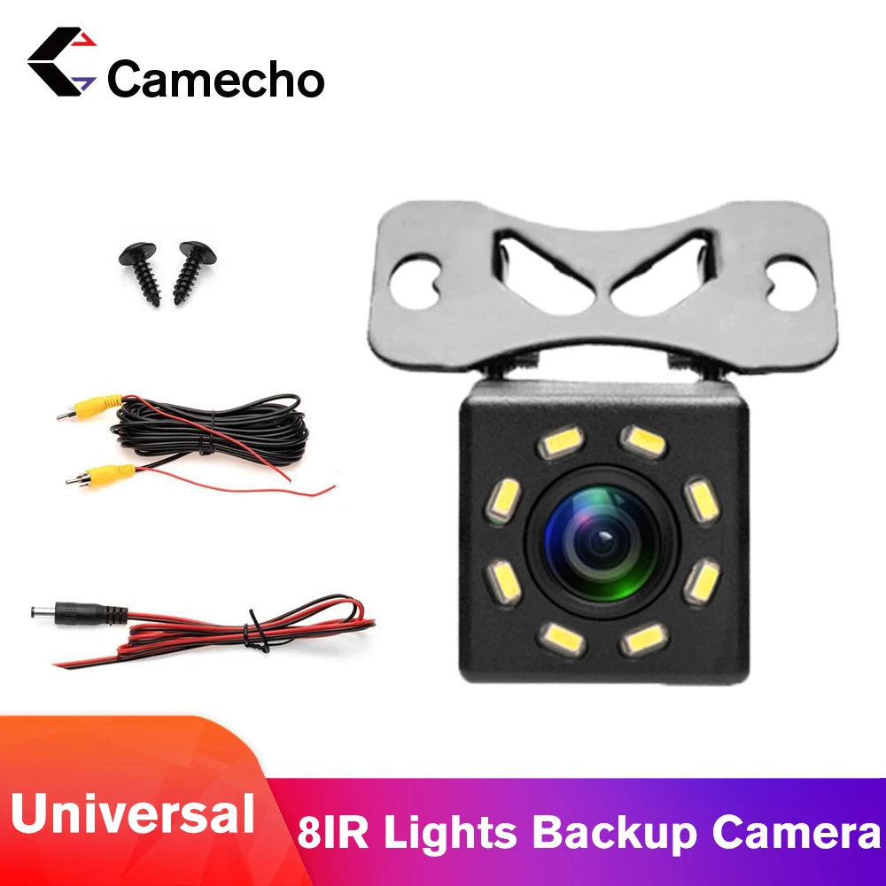 Camecho 8 IR Car Rear View Camera Night Vision Reversing Auto Parking ...