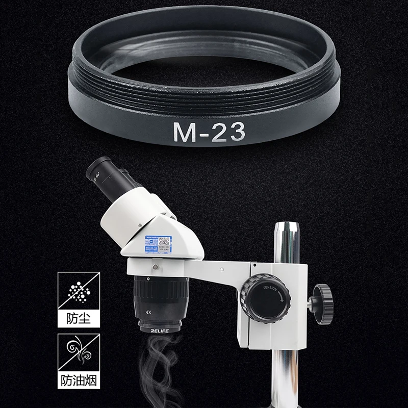 Microscope-Objective-Lens-Protective-Glass-Lens-Goggles-Prevent-Dust ...
