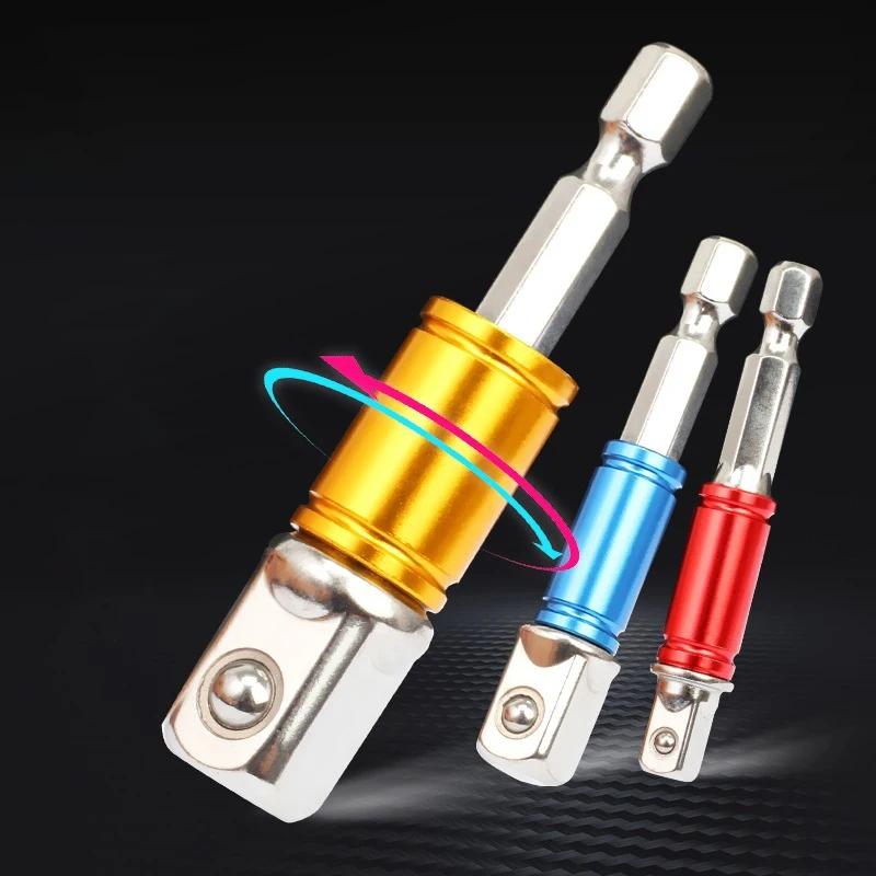 Metric-Drill-Socket-Adapter-Ratchet-Extension-Connector-Wrench-hex ...