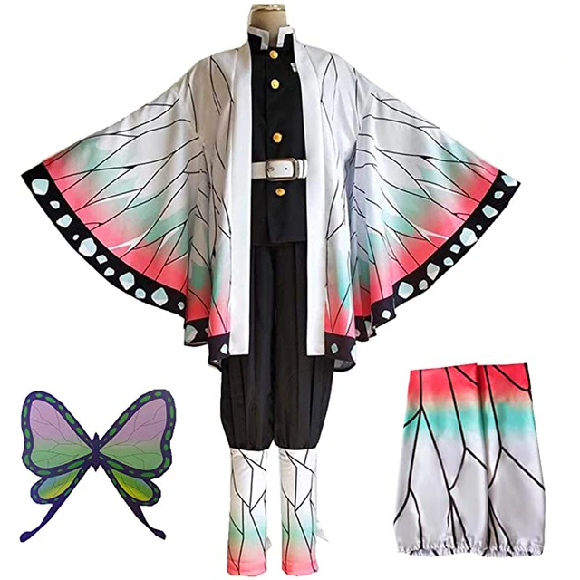 Anime Demon Slayer Tanjiro Kamado Cosplay Costume Set - AllCosplay.com