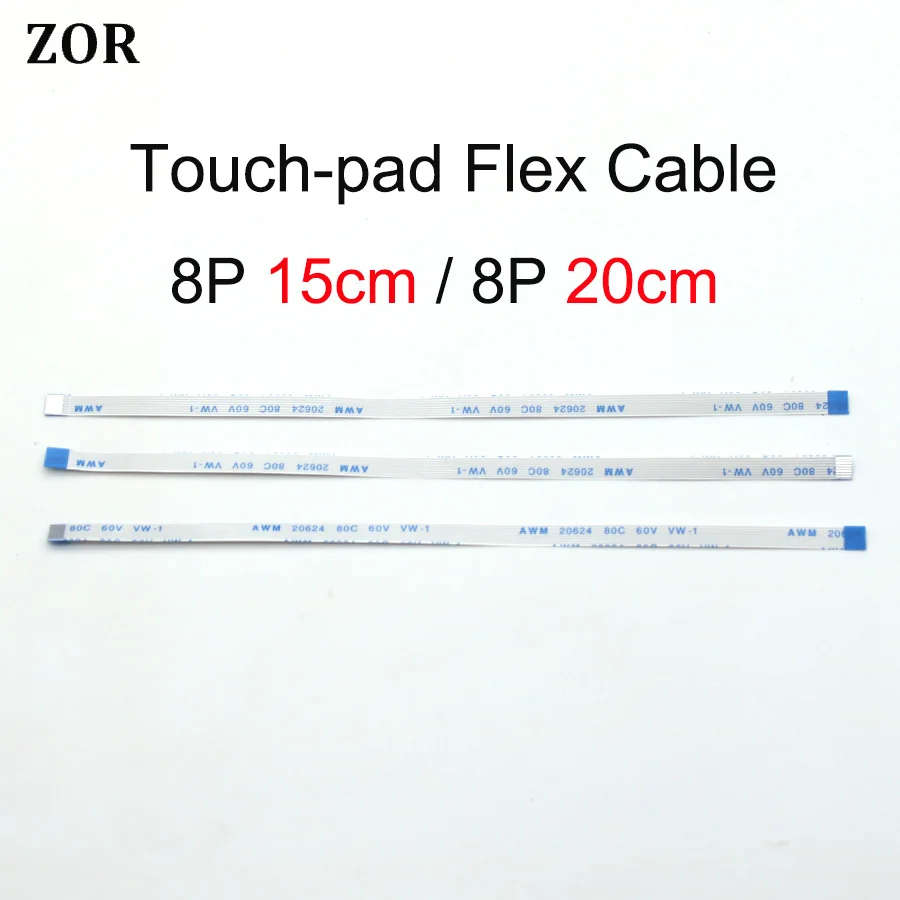 1-3pcs-laptop-dc-power-jack-8-Pin-20cm-15cm-TouchPad-Flex-Cable-Mouse ...