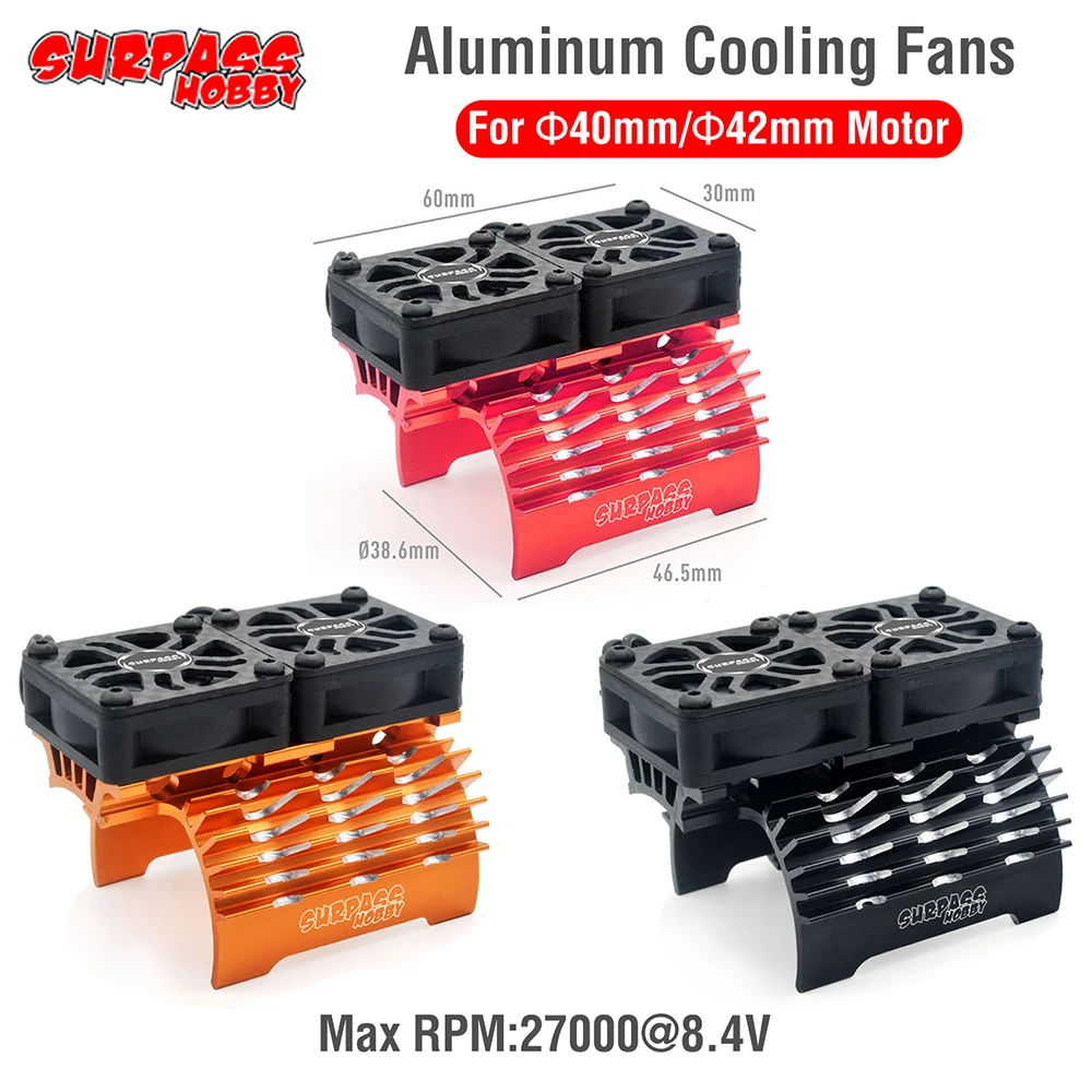 RC-Fan-Surpsshobby-RC-Heatsink-With-Dual-Cooling-Fan-RC-Car-Accessories ...